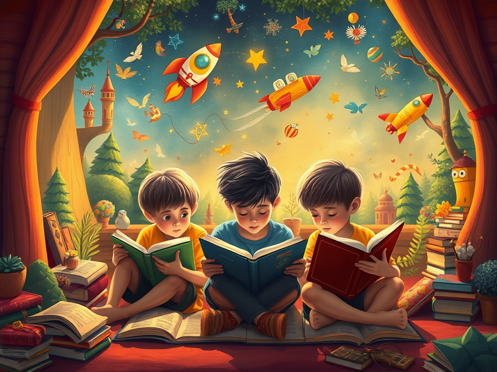 How Do You Choose Books for Your Children That Spark Imagination ...