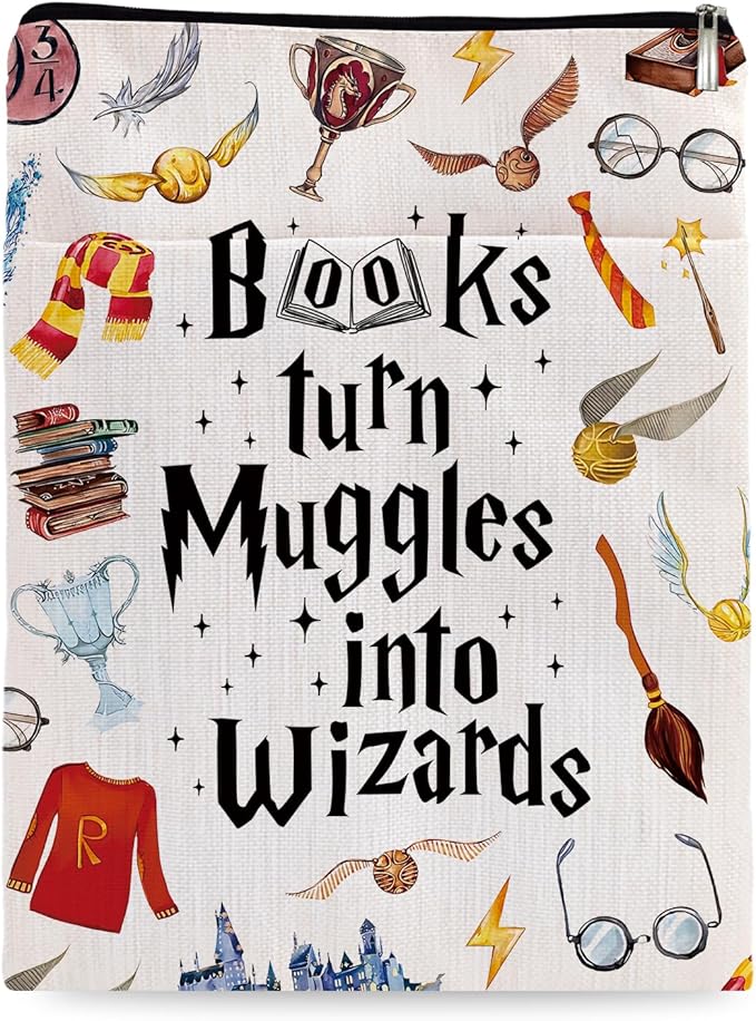 Protect Your Books with Wizarding Charm: Magic Wizard Book Sleeve in ...